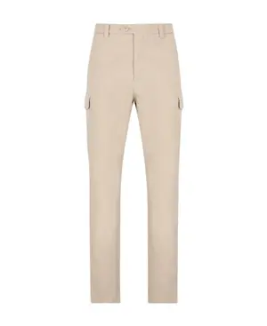 Brunello Cucinelli Slim-cut Cargo-pocketed Trousers