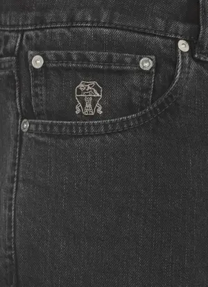 Brunello Cucinelli Straight-leg Cotton Jeans