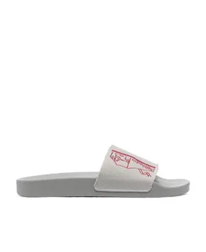 Brunello Cucinelli Embroidered Logo Slides