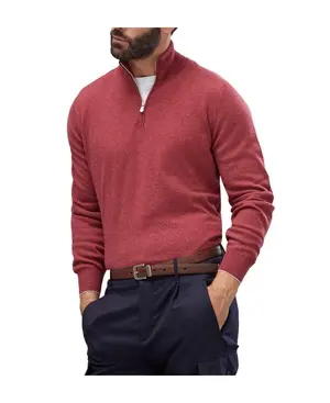 Brunello Cucinelli Half-zip Cashmere Jumper