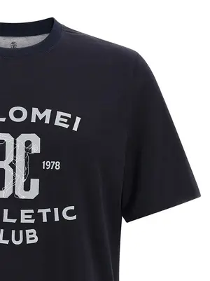 Brunello Cucinelli Short Sleeved Crewneck T-shirt