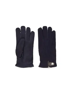Brunello Cucinelli Perforated Leather Gloves