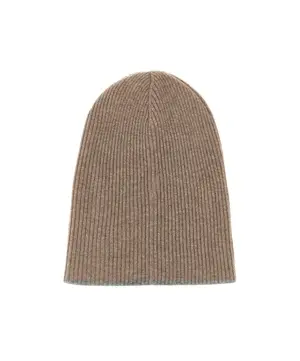 Brunello Cucinelli Contrast-trimmed Knitted Beanie