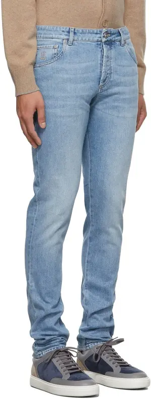 Brunello Cucinelli Skinny Low Rise Jeans