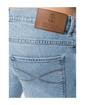 Brunello Cucinelli Skinny Low Rise Jeans