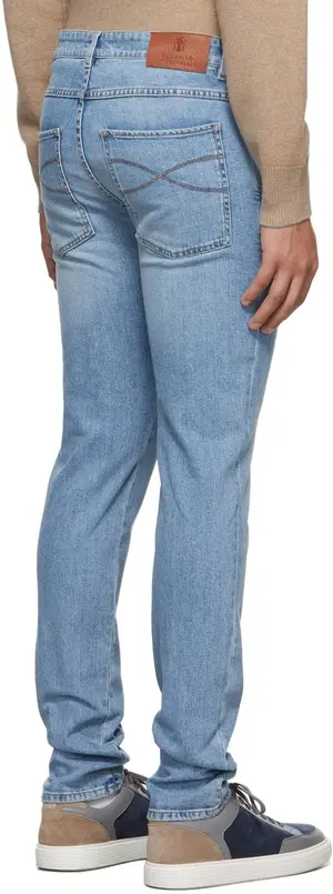 Brunello Cucinelli Skinny Low Rise Jeans