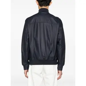 Brunello Cucinelli Zip-up Leather Bomber Jacket
