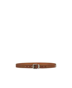 Brunello Cucinelli Buckle-fastening Suede Belt - Brown