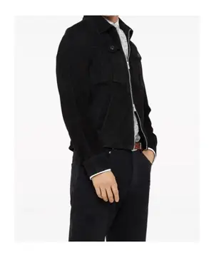 Brunello Cucinelli Zip-up Shirt Jacket With Buttoned Pockets