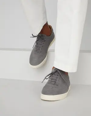 Brunello Cucinelli Suede Lace-up Sneakers
