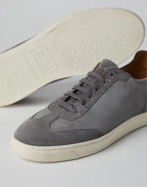 Brunello Cucinelli Suede Lace-up Sneakers