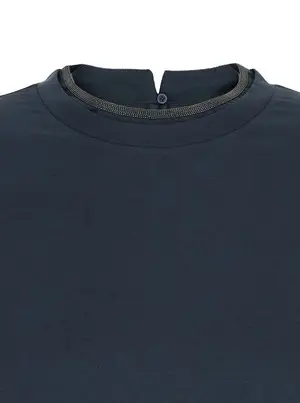 Brunello Cucinelli Short Sleeved Crewneck T-shirt