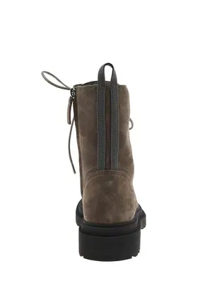 Brunello Cucinelli Lace-up Ankle Boots