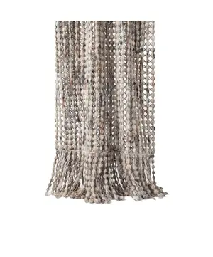 Brunello Cucinelli Balloon Net Embroidered Knitted Scarf