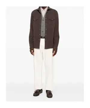 Brunello Cucinelli Button-fastening Overshirt
