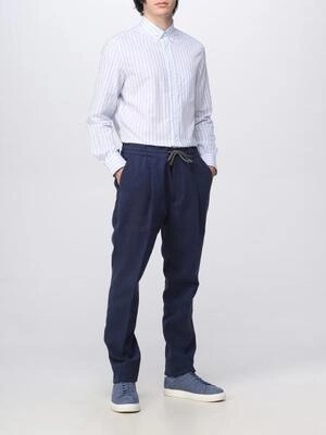 Brunello Cucinelli Straight-leg Linen Trousers