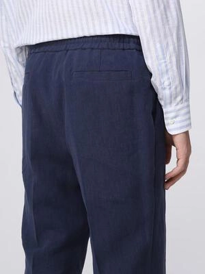 Brunello Cucinelli Straight-leg Linen Trousers
