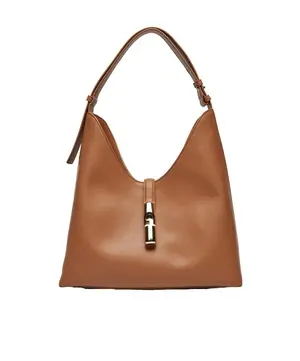 Furla Goccia Medium Hobo Bag - Brandy