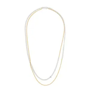 NUMBERING Cuban Chain Necklace - Combination
