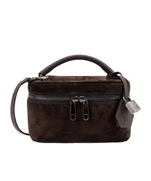 Brunello Cucinelli Zipped Shoulder Bag