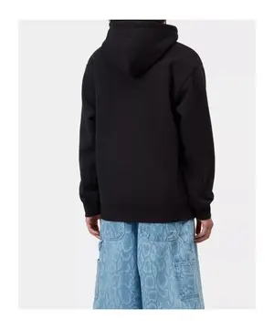 Carhartt Work In Progress Embroidered Script Logo Hooded Sweatshirt