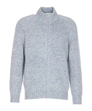 Brunello Cucinelli Zip-up Cardigan - Gray