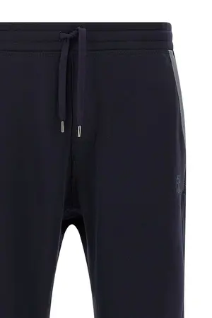 Brunello Cucinelli Logo Detailed Drawstring Joggers
