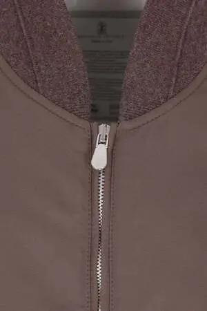 Brunello Cucinelli Techno Satin Bomber Jacket