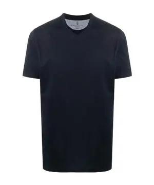 Brunello Cucinelli V-neck Short-sleeved T-shirt