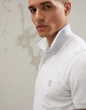Brunello Cucinelli Embroidered Logo Polo Shirt