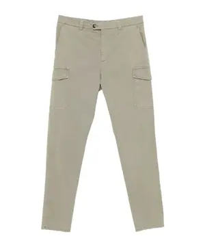 Brunello Cucinelli Cargo Pocket Trousers - Nude