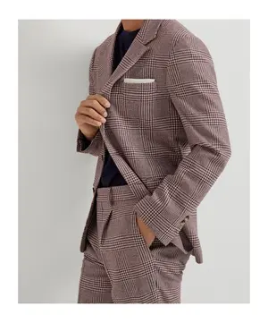 Brunello Cucinelli Checked-pattern Blazer