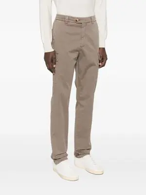 Brunello Cucinelli Cargo-pocket Cotton Trousers
