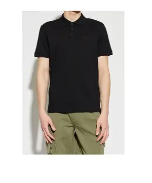 Balmain Logo-embroidered Polo Shirt