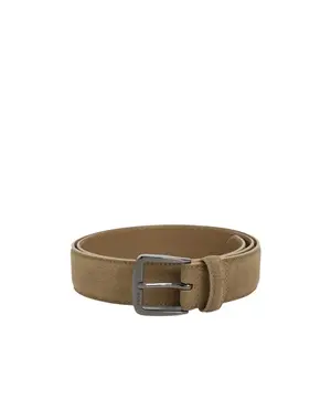 Hugo Boss Suede Belt With Buckle Fastening - No