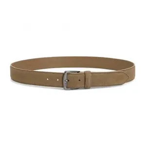 Hugo Boss Suede Belt With Buckle Fastening
