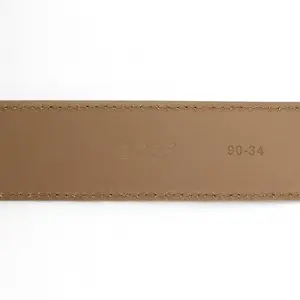 Hugo Boss Suede Belt With Buckle Fastening