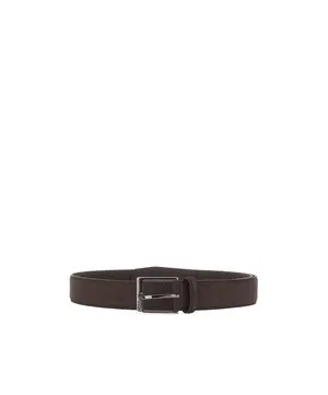 Hugo Boss Suede Pin Buckle Belt