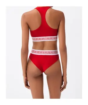 Versace Greca Motif Bralette