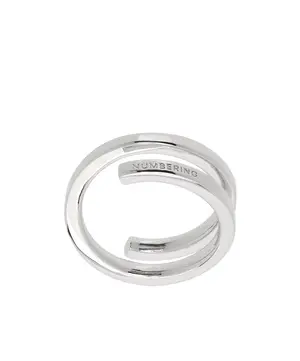 NUMBERING Wrap Ring - Silver