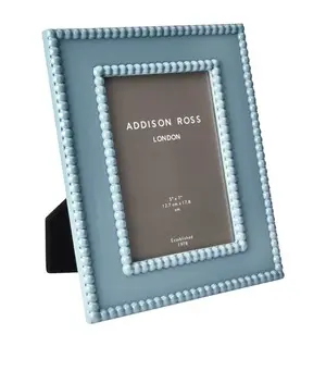 ADDISON ROSS LONDON Lacquer Bobbin Picture Frame - Blue