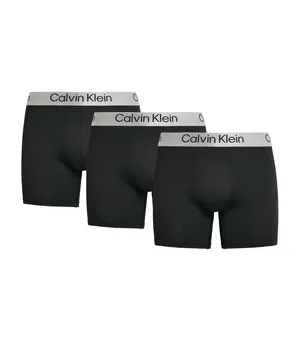 Calvin Klein Microfiber-stretch Boxer Briefs - Black