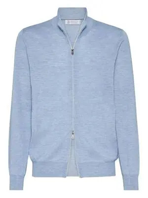 Brunello Cucinelli BRUNELLO CUCINELLI Long-Sleeved Zipped Cardigan No