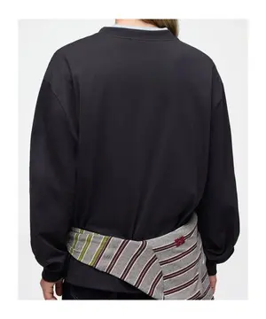 GANNI Long-sleeve T-shirt With Flowers