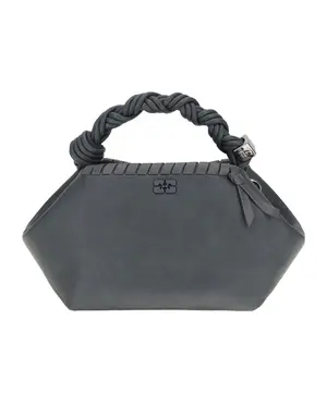 GANNI Handle Shoulder Bag - Grey