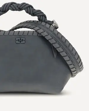 GANNI Handle Shoulder Bag - Grey