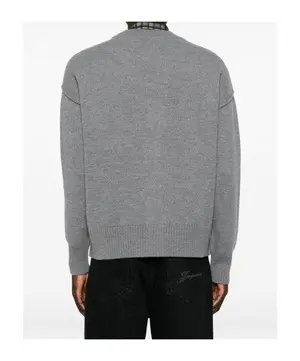 AMI Paris De Coeur Crew-neck Sweater
