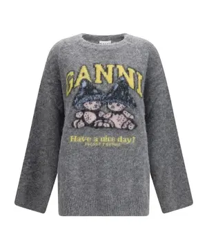 GANNI Long-sleeved Sweater