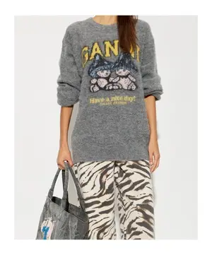 GANNI Long-sleeved Sweater