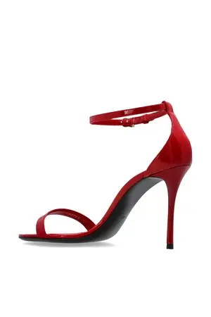 Dolce & Gabbana Ankle Strap Sandals With Dg Buckle